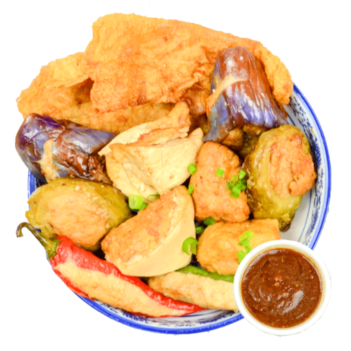 12 pcs Yong Tau Foo (With Chili) (12 片酿豆腐 - 要辣椒) — Hometaste