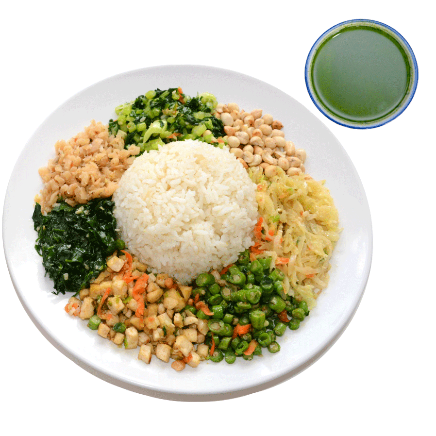 (Set) Hakka Lei Cha White Rice — Hometaste