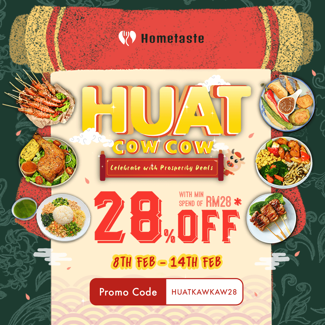 Up to 88% Cash Discount! Huat Cow Cow Promotion! — Hometaste