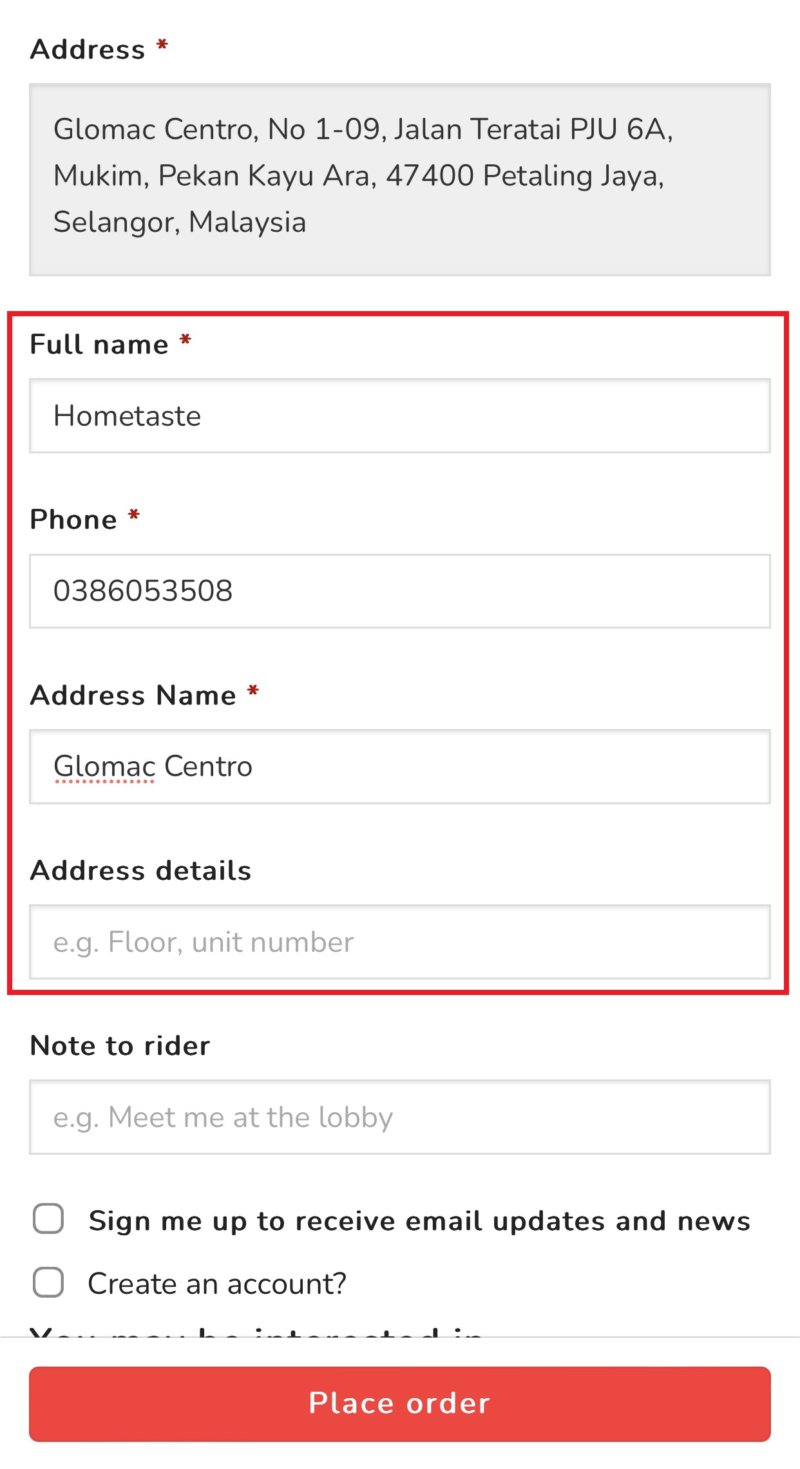 How to order with Hometaste