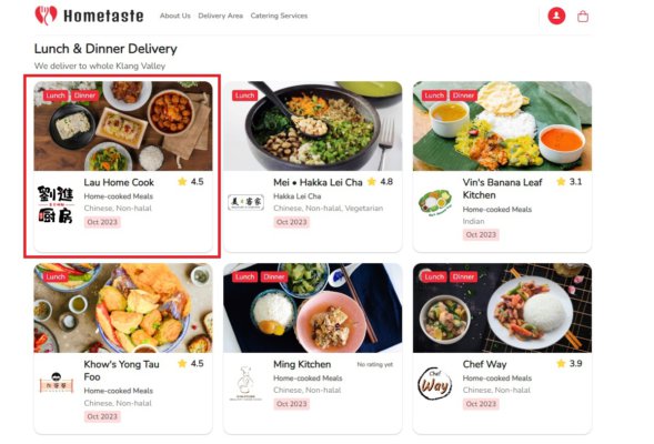 How to order with Hometaste