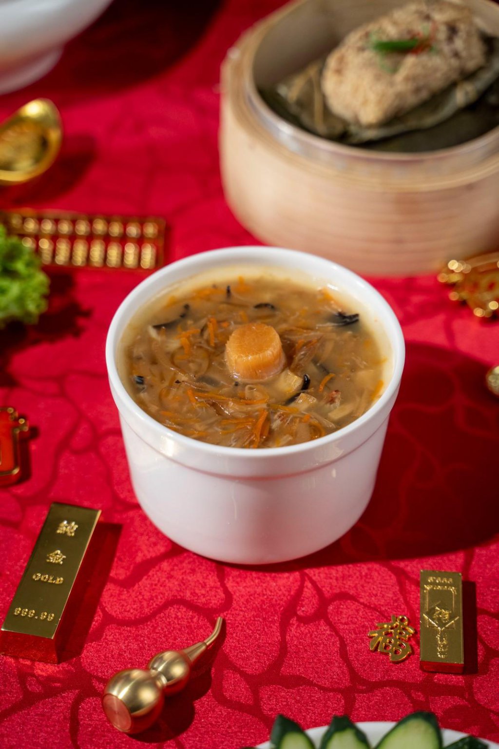 金禄瑶柱蟹皇羹 Golden Prosperity Dried Scallop Crab Roe Soup (FROZEN) — Hometaste