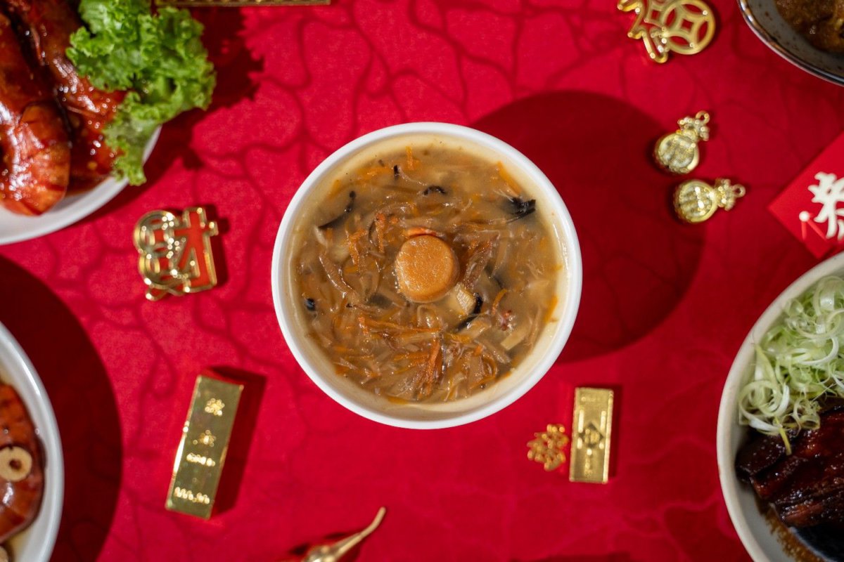 金禄瑶柱蟹皇羹 Golden Prosperity Dried Scallop Crab Roe Soup — Hometaste